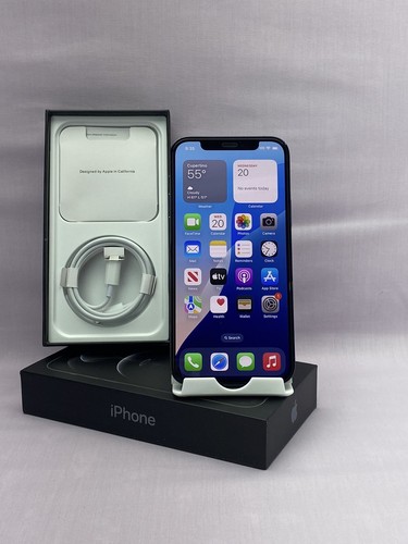 Apple iPhone 12 Pro A2341 256GB Pacific Blue Perfect condition! Factory ...