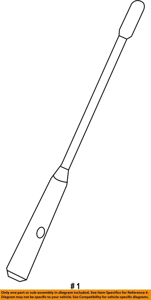 GM OEM 96-22 Cruze Limited Electrical Antenna-Antenna Mast 23345431 | eBay