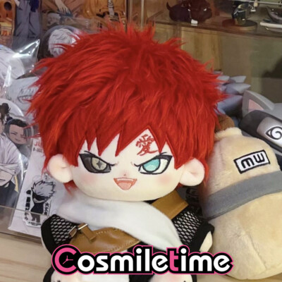 Stocked Naruto Gaara 20cm Plush Doll Stuffed Pillow Dress up Toy Anime ...