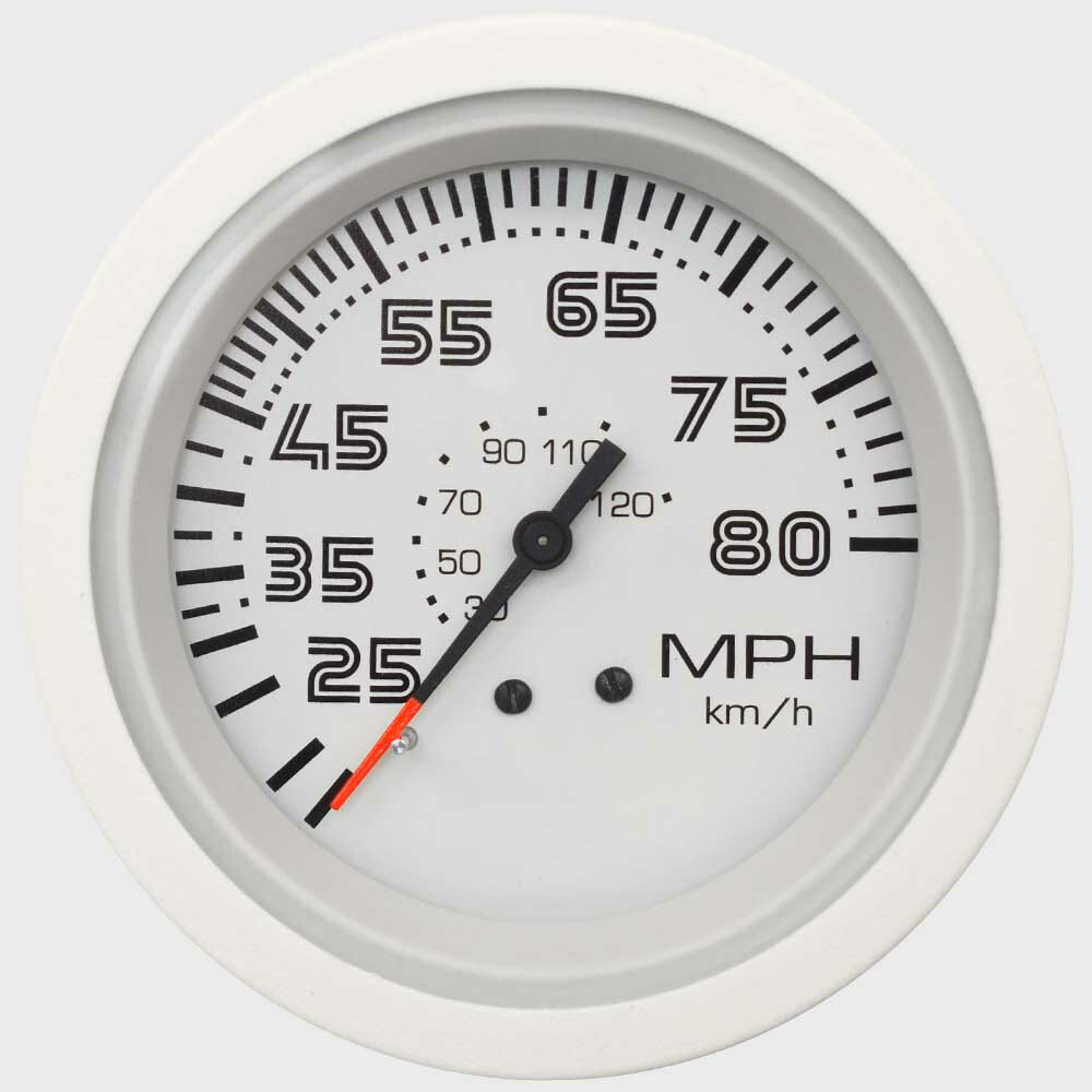 Teleflex Boat Speedometer Kit 67511P | 10 - 80 MPH Sportsman White | eBay