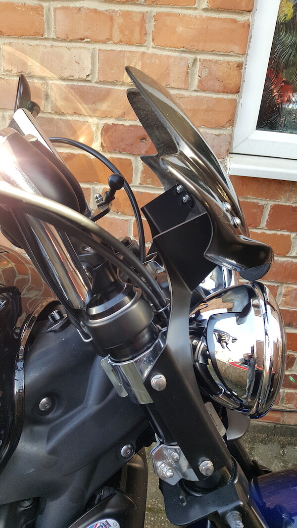 TRIUMPH ROCKET 3 FIBREGLASS FLY SCREEN & SCREEN | eBay UK