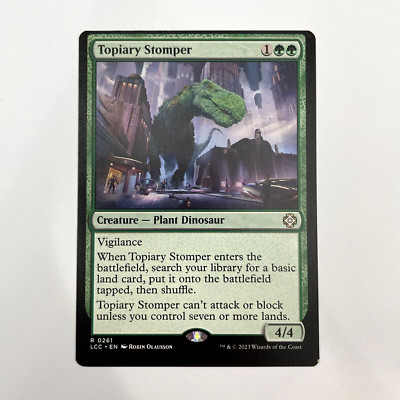 MISCUT TOPIARY STOMPER COMMANDER THE LOST CAVERNS OF IXALAN NM MTG | eBay