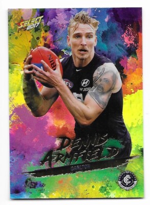 2017 Footy Stars HOLOFOIL CARLTON BLUES DENNIS ARMFIELD HF19 CARD AFL ...