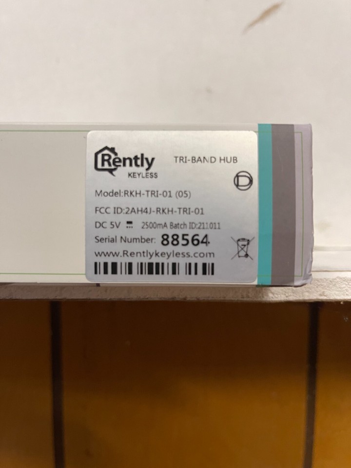 Rently Keyless Smart Home Tri-Band Hub | eBay