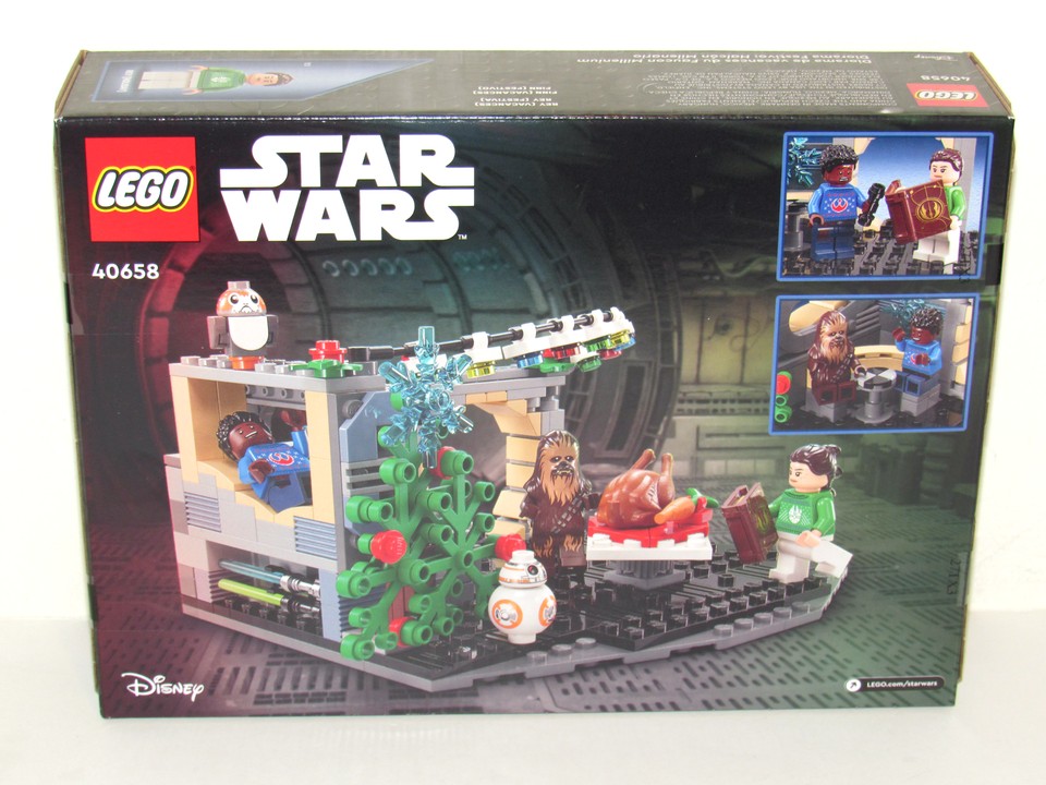 LEGO 40658 Millennium Falcon Holiday Diorama Set NIB Rey Chewbacca Finn ...