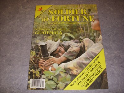 SOLDIER OF FORTUNE SOF Magazine, JUNE 1986, RED ARMY, USA, HELIBORNE ...