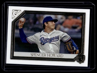 2021 Topps Gallery Spencer Howard RC Texas Rangers #186 | eBay