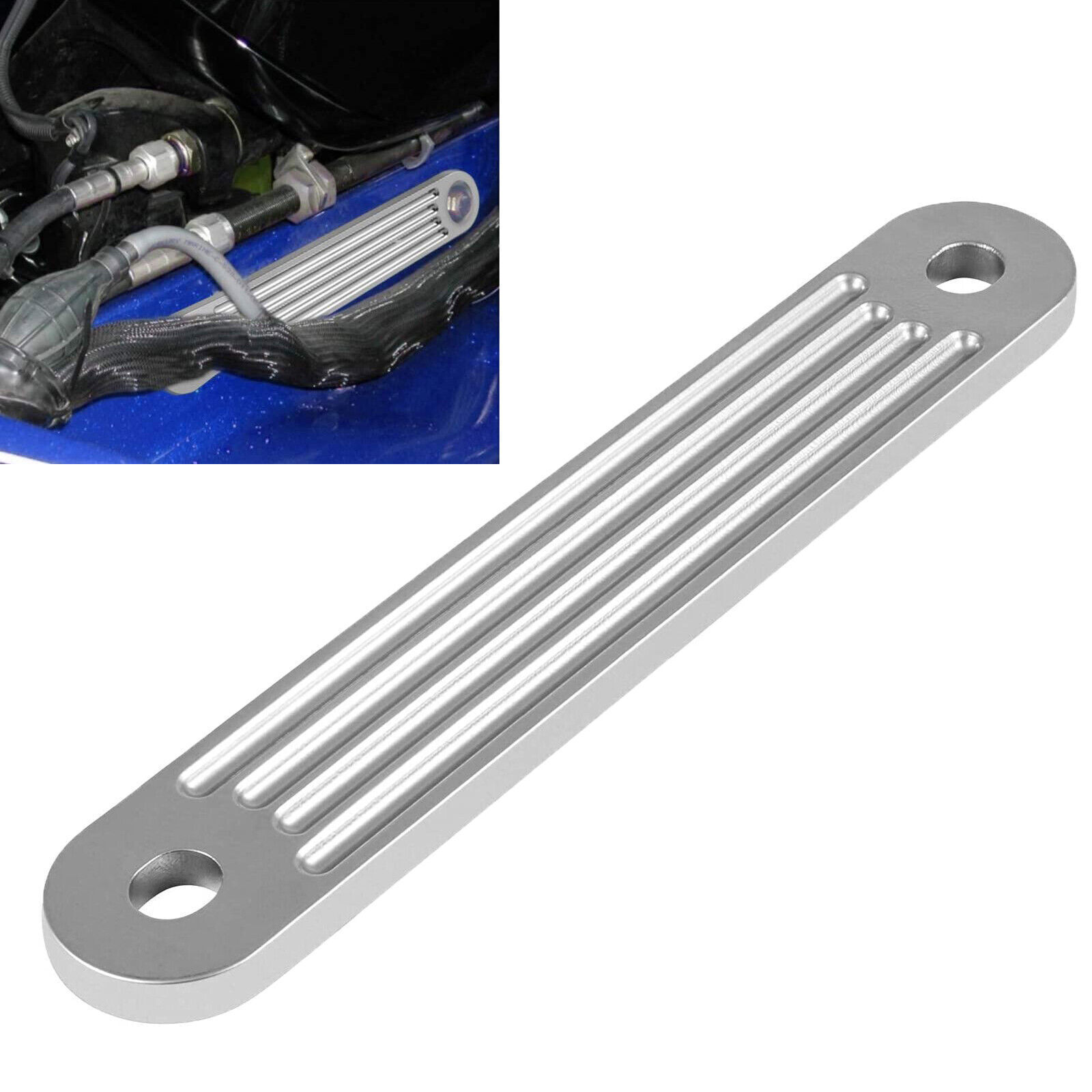 TSP-2DP Marine Transom Support Plate 12"x2" 10" Lower Bolt Hole Pattern ...