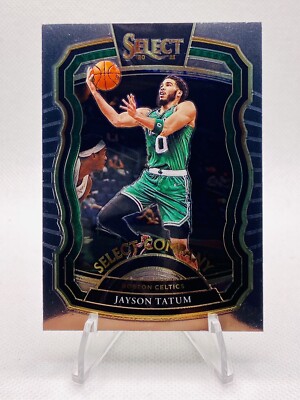 Jayson Tatum Card Select Company 2020-21 Panini Select Basketball #12 ...