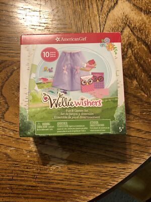 American Girl Welliewishers Fun & Games Set NIB NRFB NEW | eBay