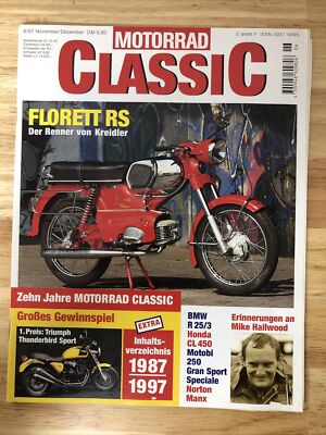 Motorrad Classic Magazine 6/1997 | eBay