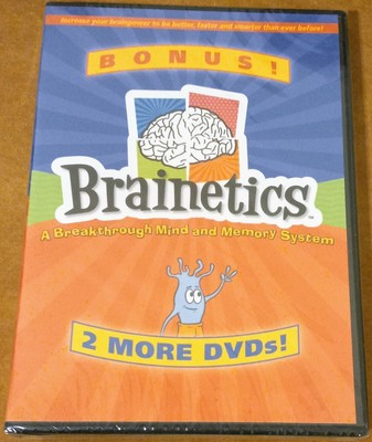Brainetics: A Breakthrough Mind and Memory System (DVD, 2-Disc Set ...