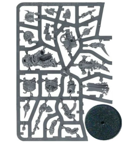 Death Guard Plague Marines Marine #5 Single Blight Launcher Warhammer ...