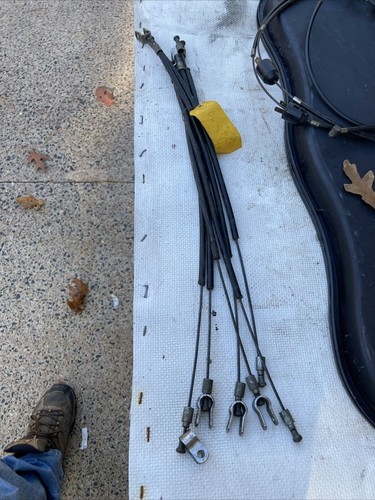 NOS 06-0482 Rear Wheel Brake Cables Norton 750 850 Commando 525 | eBay