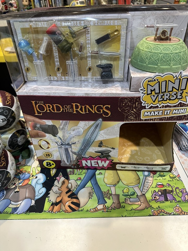 MINIVERSE MAKE IT MINI LORD OF THE RINGS FULL DISPLAY BOX & 8 Orbs NEW ...