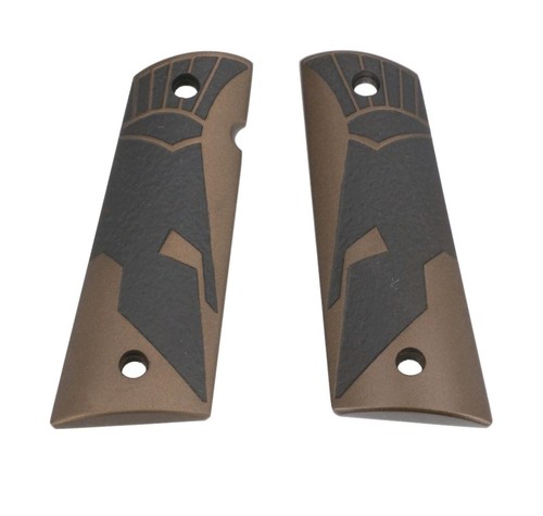 New Oem Sig Sauer 1911 Grips Government Fullsize Spartan Solid Aluminum ...