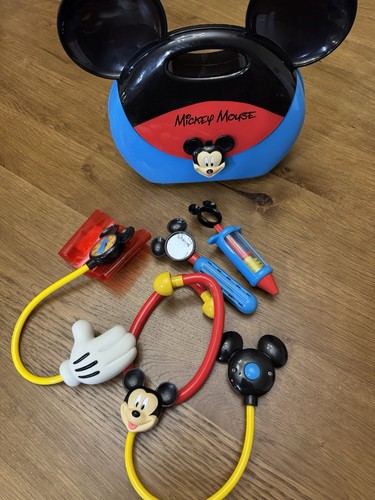 Disney Store London Junior Mickey Mouse Doctor Set Medical Kit ...