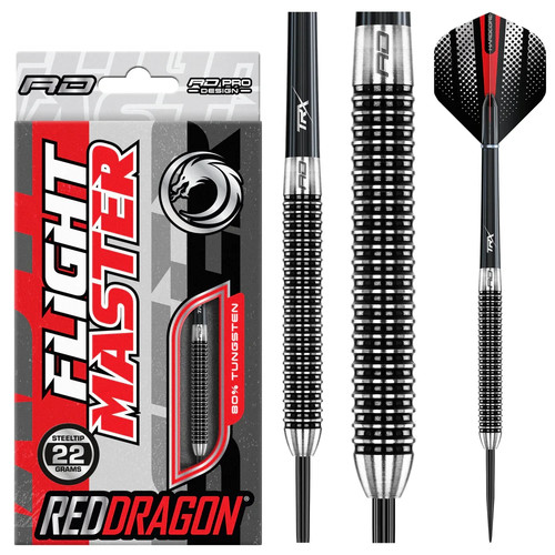 RED DRAGON Steel Tip Darts SWINGFIRE 22 gram 80% Tungsten With ...