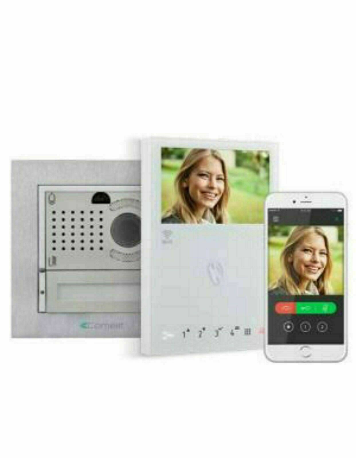 Comelit 8561IV IKALL Intercom Kit and Mini HF Wi-fi VIP for sale online ...