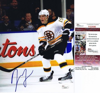 TYLER SEGUIN Signed BOSTON BRUINS 8X10 PHOTO - JSA #H32686 | eBay