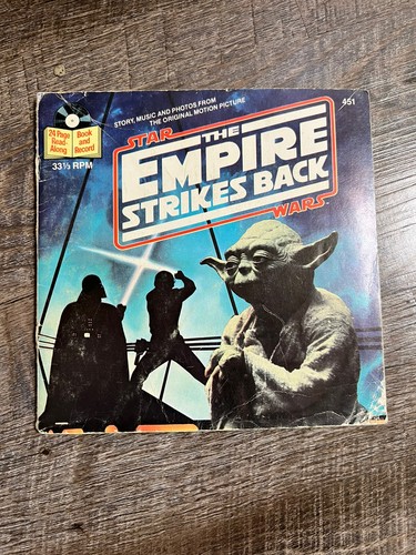 Star Wars The Empire Strikes Back Read Along Book And Record | eBay
