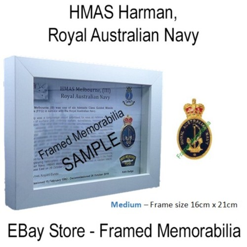 HMAS Harman - Royal Australian Navy _OLD | eBay Australia