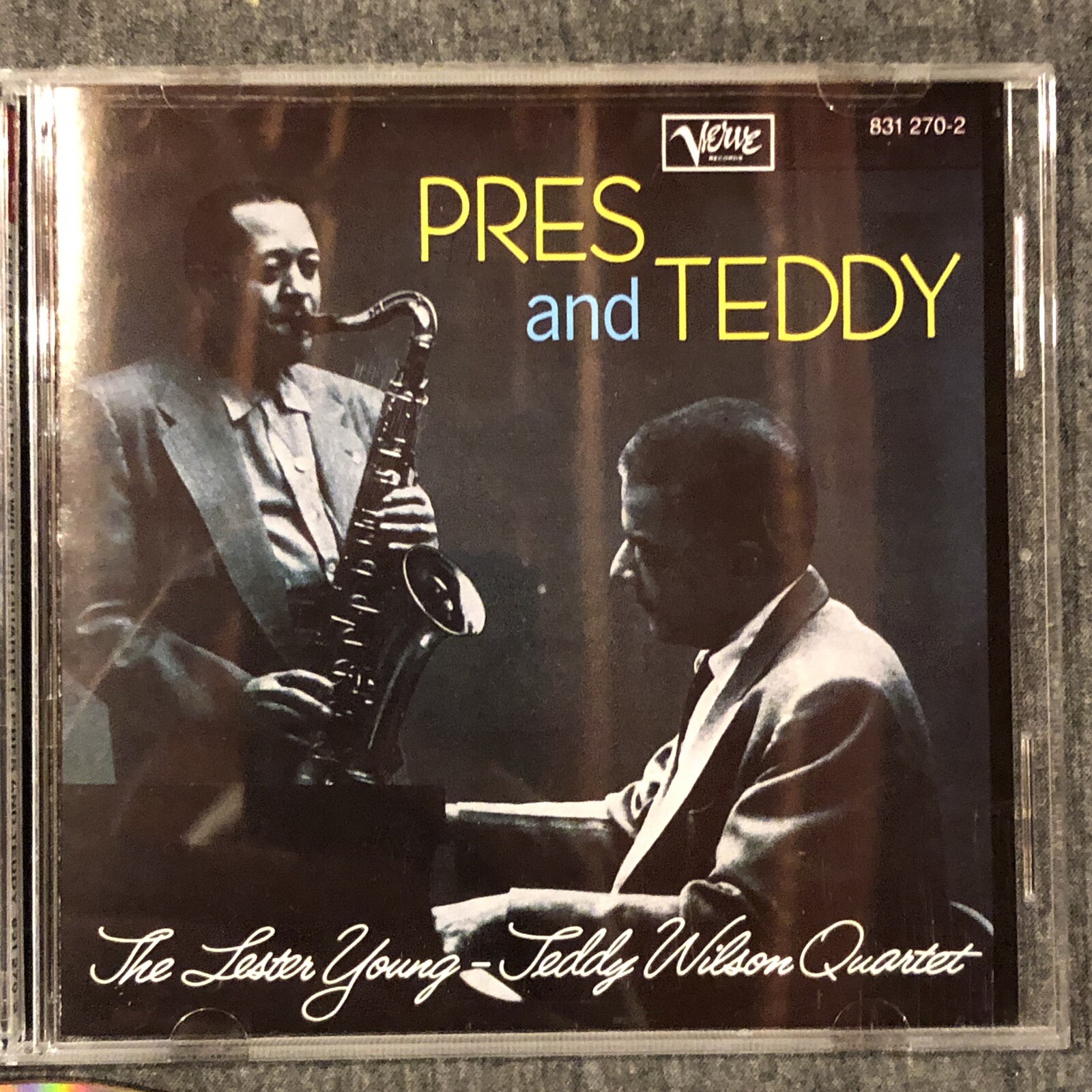 LESTER YOUNG / TEDDY WILSON Quartet - Pres and Teddy - CD VERVE - 1986 ...