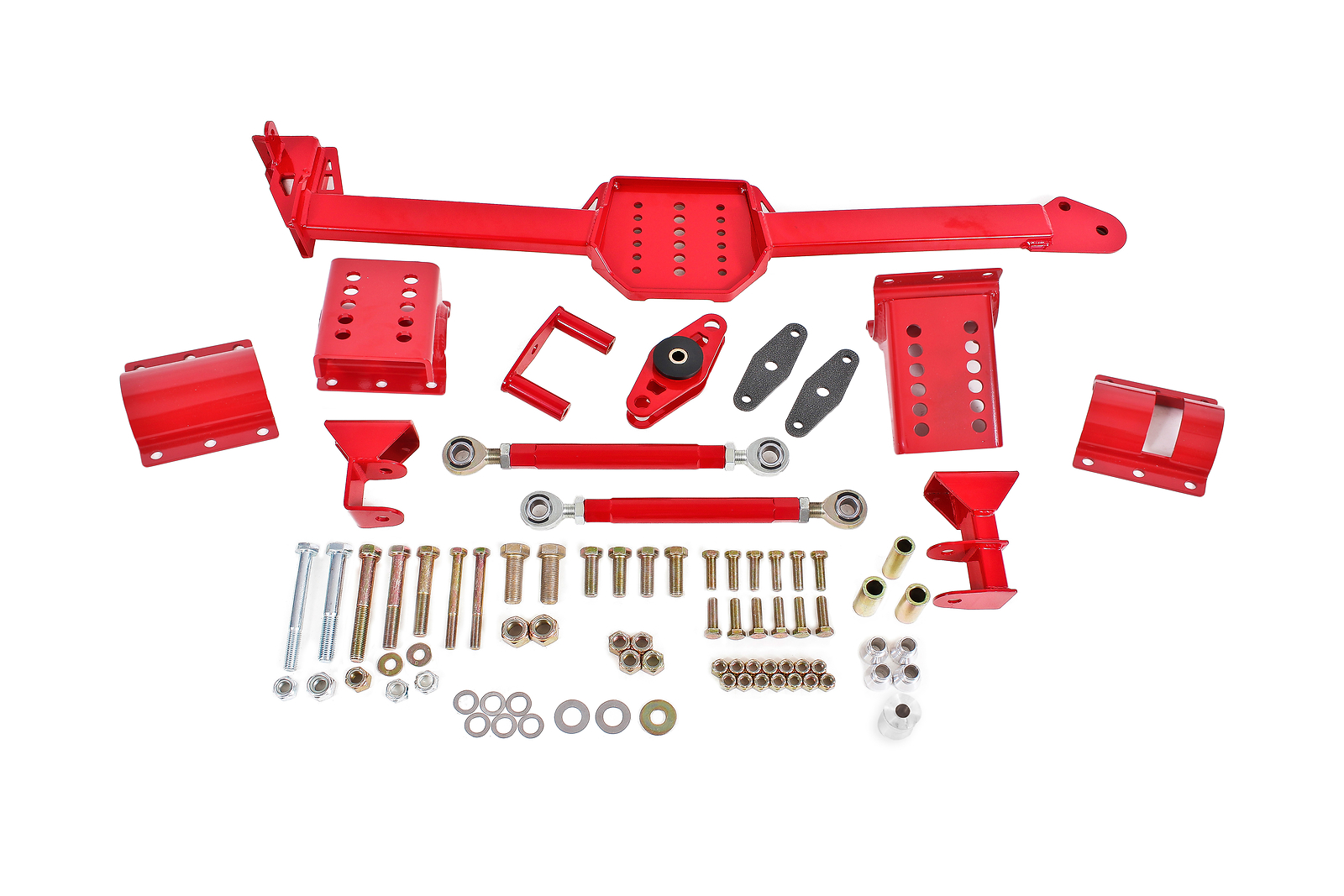 BMR Suspension WL006R Watts Link Body Mount Rod Ends Adjustable Axle ...