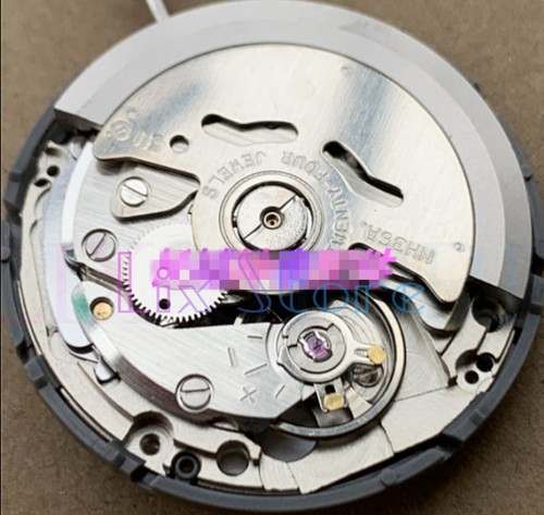 Watch Double calendar movement NH36A automatic mechanical 21600 #A6-38 ...