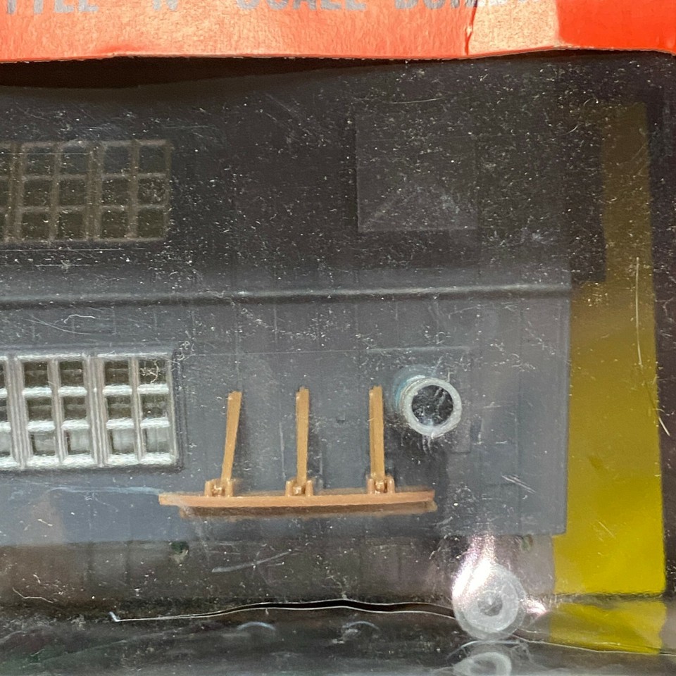 Retired AHM One Story Factory Building Trains N Scale 4803 New In Open ...