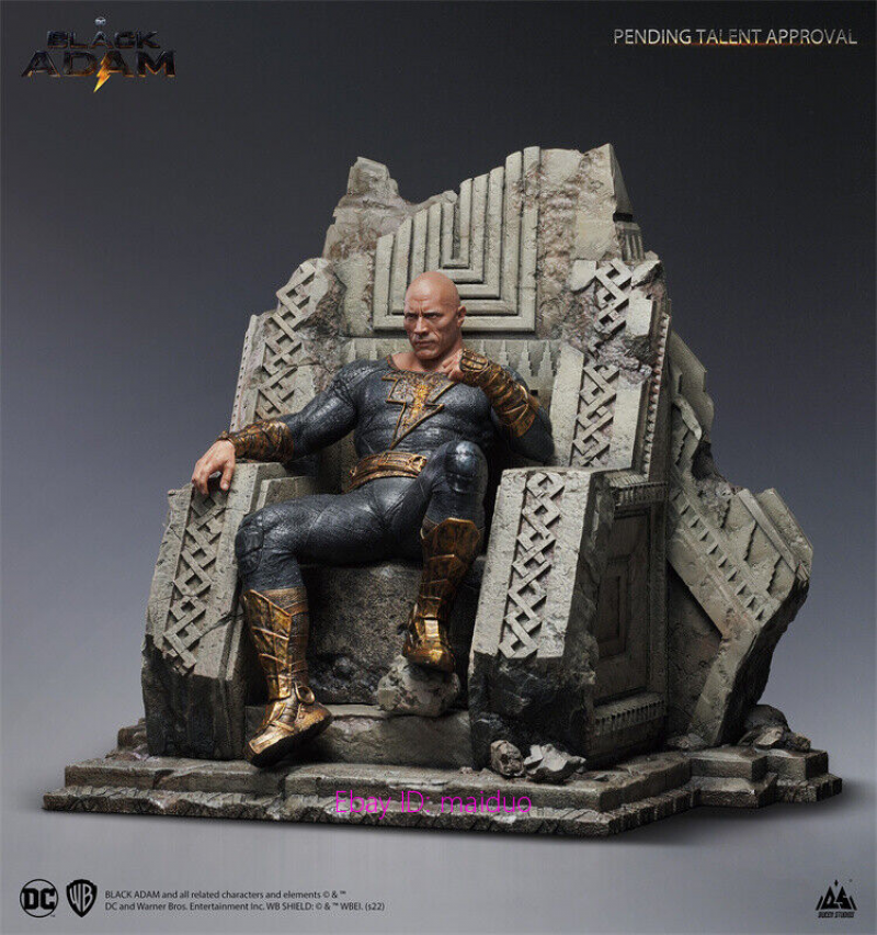 Queen Studio Black Adam Throne Resin Statue Collectibles 62cm 1/4 | eBay