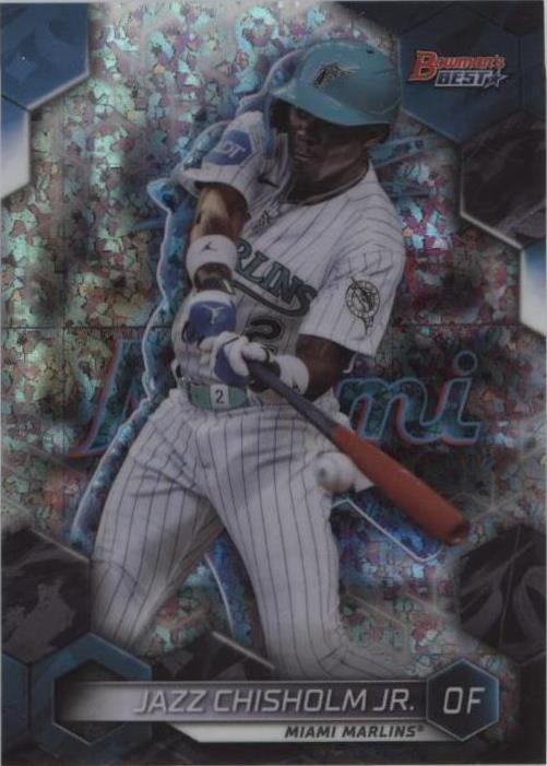 2023 Bowman's Best - Jazz Chisholm #21 Mini-Diamond Refractor /299 for ...