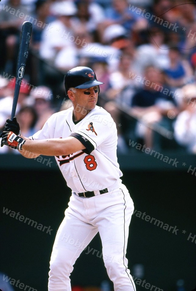 Cal Ripken Jr BALTIMORE ORIOLES MLB Baseball 1999 Original 35mm Photo ...