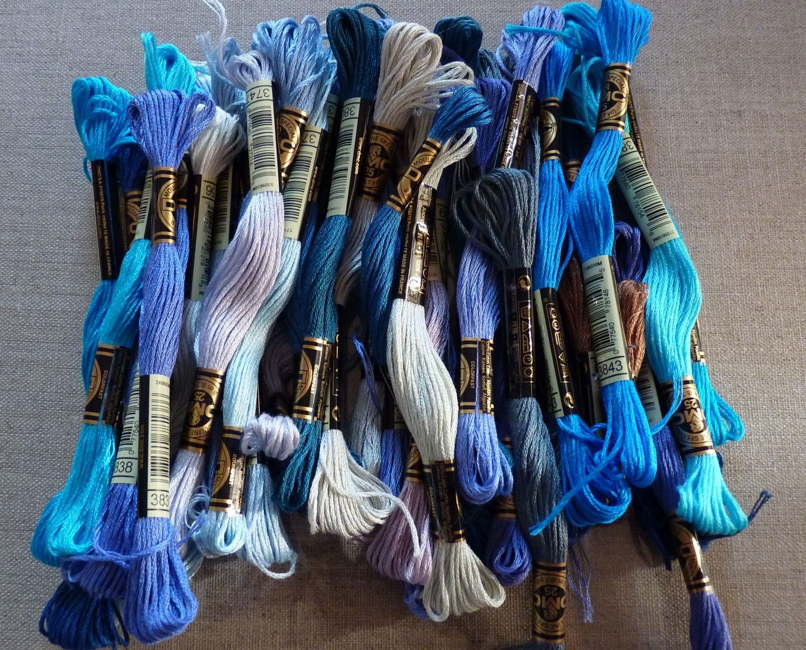 DMC 3811 mint turquoise blue stranded floss embroidery thread brand new ...