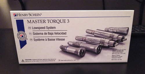 Henry Schein Master Torque 3 1:1 Straight Attachment 570-0497 NEW ...