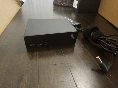 Lenovo ThinkPad USB 3.0 Docking Station DU9019D1 w/ Power Supply & USB ...
