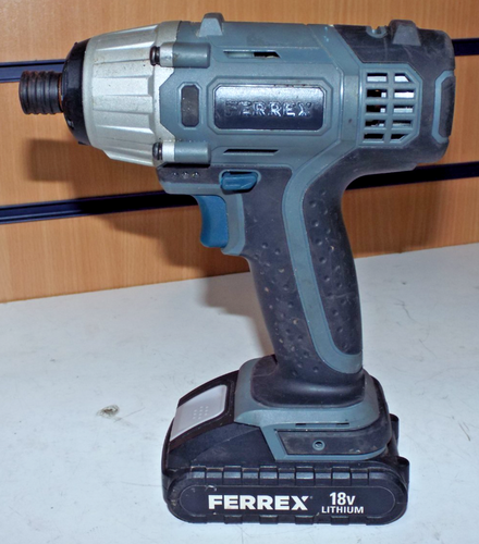 FERREX **CORDLESS** ELECTRIC IMPACT DRIVER (SCREWDRIVER) 18V CID18FY.A ...