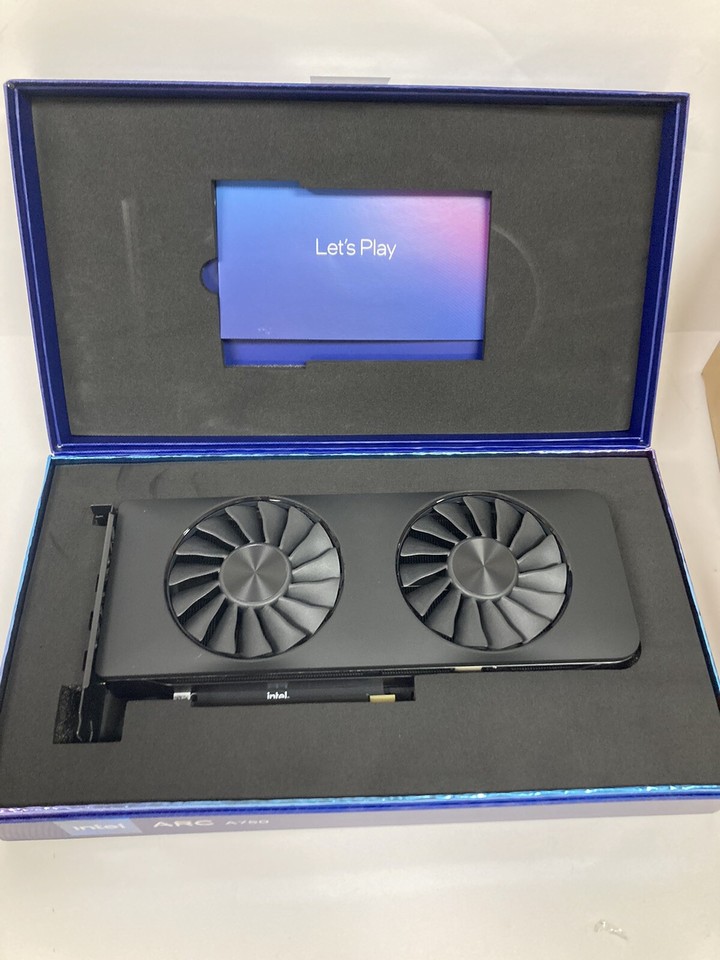 Intel Arc A750 Graphic Card - 8 GB GDDR6 (99am3d) New Sealed in Box | eBay