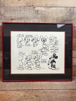 Walt Disney Production LATEST MODELS OF MICKEY MOUSE Animation Model ...