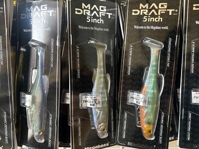 Megabass Magdraft 5" 6"Swimbait new JDM choose color | eBay