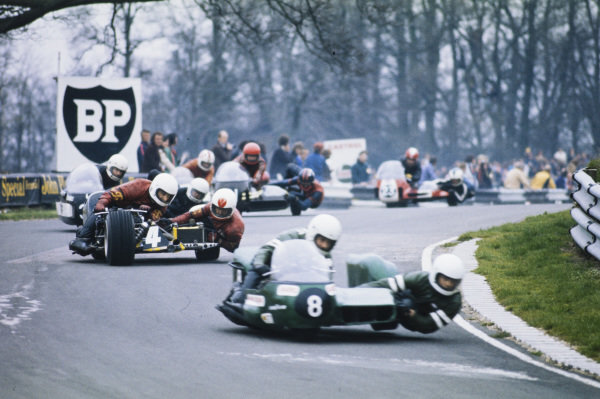 Clyde Gough and Peter Benson Markl Yamaha 1976 Motorcycle Racing Old ...