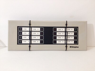 Industrial Fire Protection - Simplex Annunciator