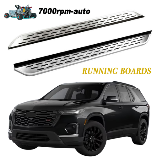 Side Steps Runing Boards Fits for Chevrolet Traverse 2018-2023 Nerf Bar ...