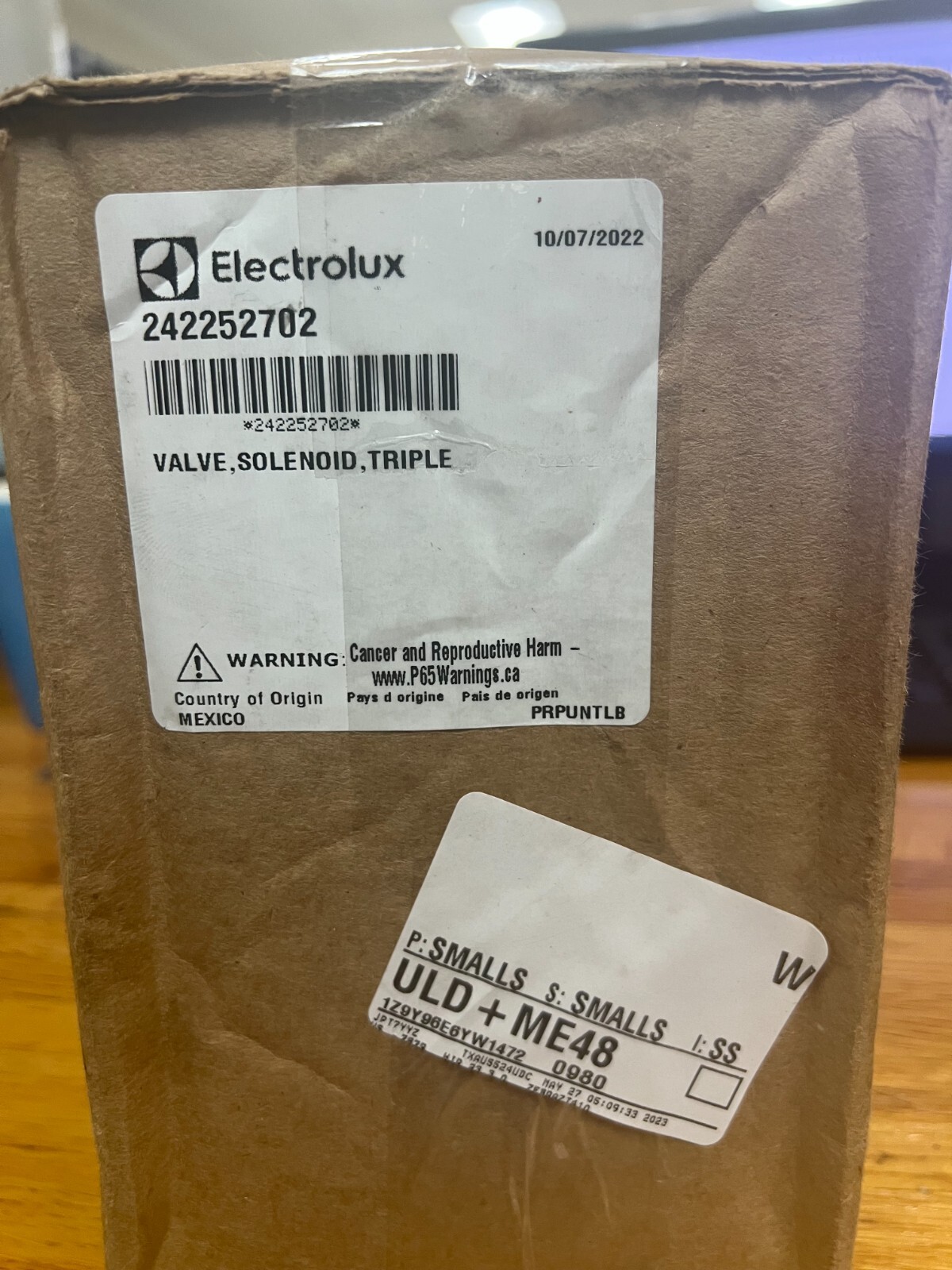 ERP 242252702 Refrigerator Triple Water Valve 840993013614| eBay