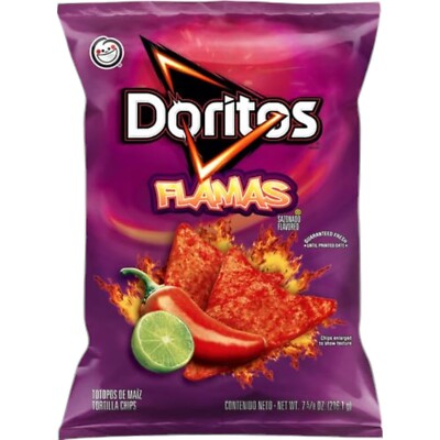 Doritos Flamas Flavor Tortilla Chips, 7.25 Oz Bag | eBay