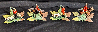 *RARE* PRE WAR 1930'S HEYDE GERMAN FOX HUNTING HORSE DOGS FIGURES ...