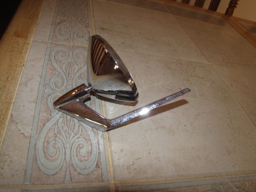 Vintage Auto Car Rat Rod Hot Rod Round Chrome Side View Mirror | eBay