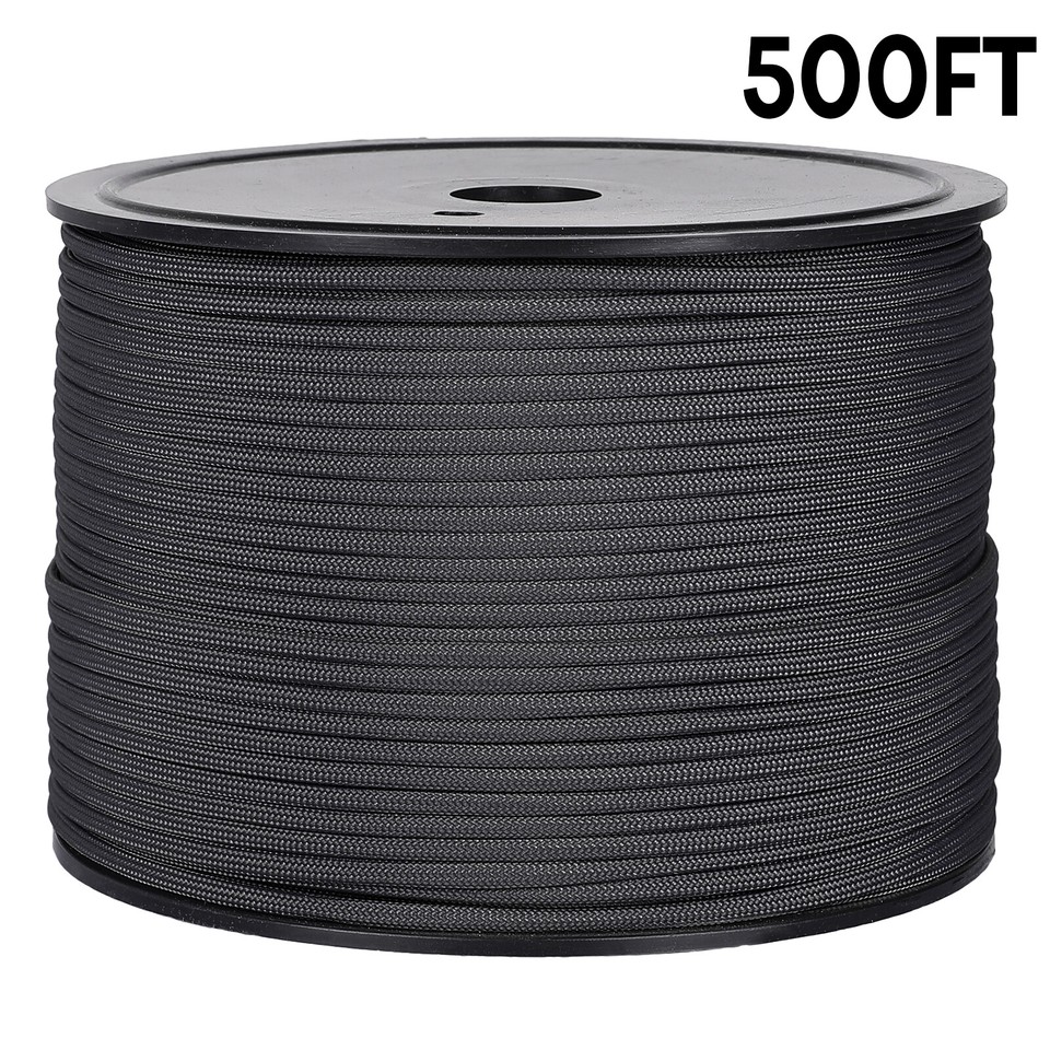 50ft-1000ft Type III Paracord in Spool 550 Paracord Rope Parachute ...