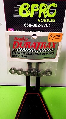 Vintage RC Part DURATRAX(HOBBICO) CASED BEARINGS 5MM×11MM 6PC NOS | eBay