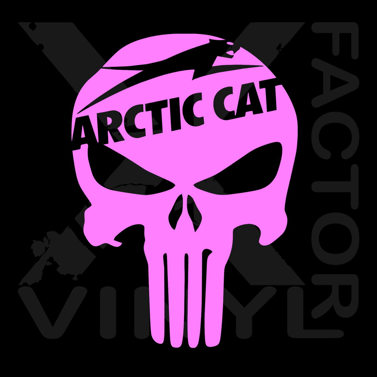 Arctic Cat Skull Logo Clothing Hats & Caps NA Arctic Cat Skull Logo